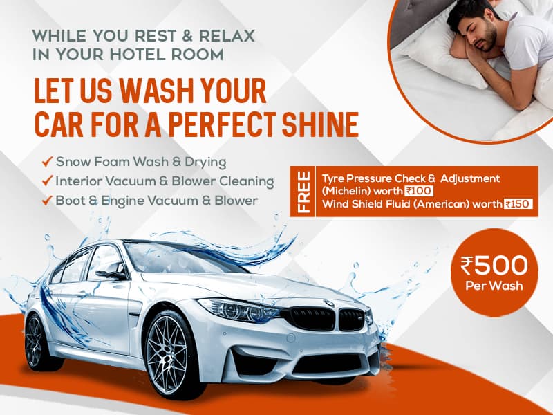 Service for Hotels | On Demand Car wash Moradabad